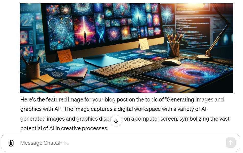 Generate images and graphics with AI tools